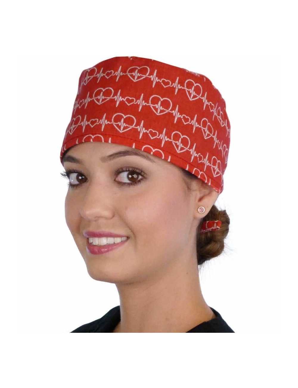 Medical Cap "Heartbeats of love" | Mankaia
