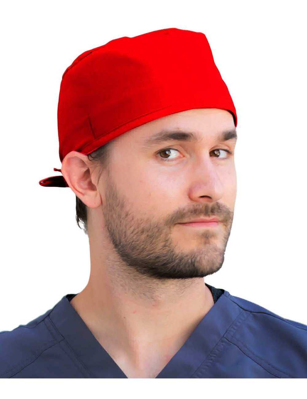 Calot Médical Rouge | Accessoires Médicaux (210-1032)