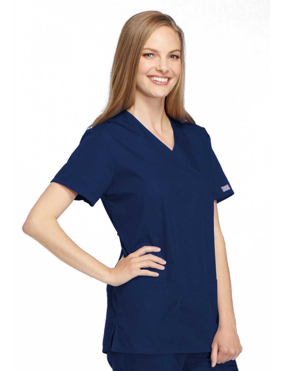 Blusa médica 2 bolsillos Mujer | Cherokee (4801)