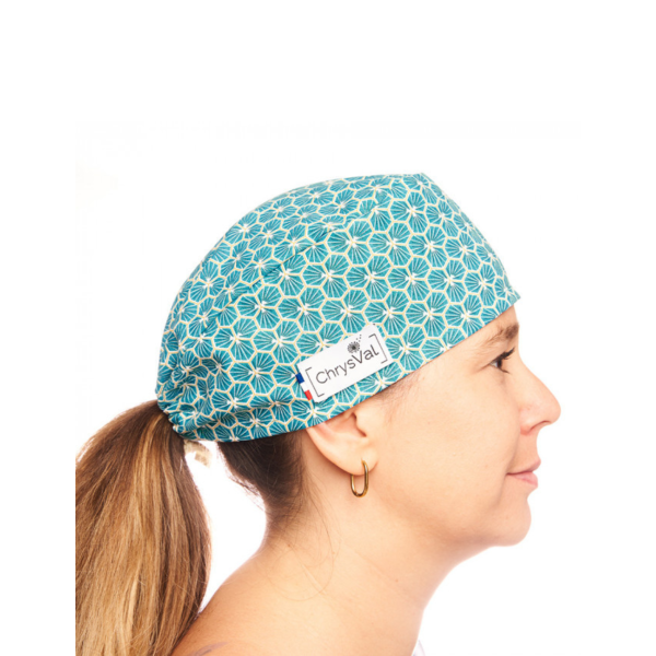 Short medical cap "Romance" 100% cotton CHRYSVAL (211-372)| Medical ...